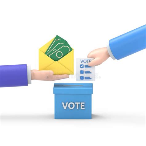 3d Hand Putting Voting Paper In Ballot Box Elections Voting Going To Vote Citizen