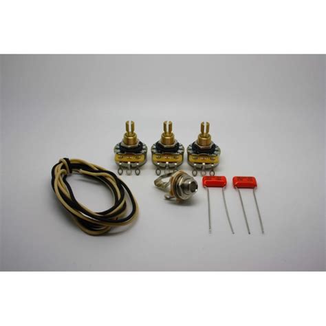 Kit Guitar For Varitone Rotary Switch 2 Pole 6 Way And Orange Drop