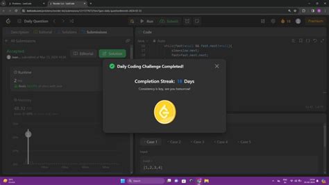 jeanish verma on linkedin potd day18coding leetcode problemsolving codingjourney techskills…