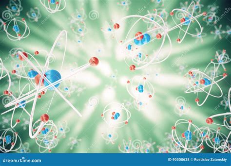 Chemistry Model Salt Molecule Diatomic Sodium Chlorine Nacl Scientific
