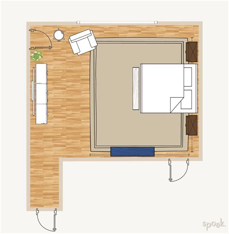 Large Primary Bedroom Layouts And Floor Plan Ideas
