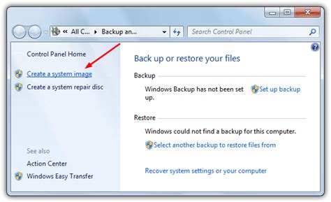 How To Create A System Image Backup In Windows
