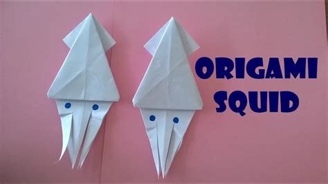 How To Make An Origami Giant Squid