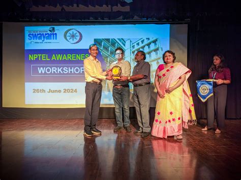 Nptel Awareness Workshop Besc The Bhawanipur Education Society College