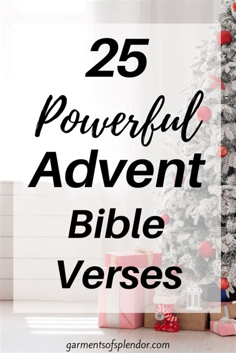 25 Powerful Advent Bible Verses With Free Printables