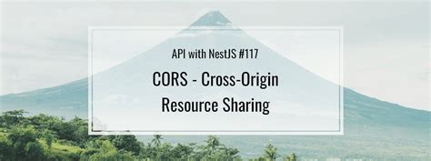 api with nestjs 117 cors cross origin resource sharing r nestjs framework