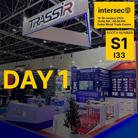 Trassir ® On Linkedin Trassir Intersecdubai Intersec2024