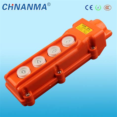 Xac Rainproof Hoist Crane Pendant Control Station Push Button Push Button Switch And Push Button
