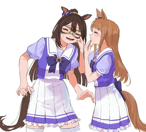 Grass Wonder And El Condor Pasa Umamusume Drawn By Benikirin Danbooru