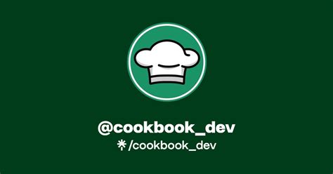 Cookbook Dev Twitter Linktree