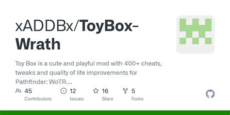 Releases XADDBx ToyBox Wrath GitHub