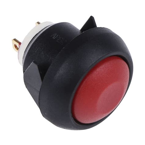 Ibr3sad6 Apem Apem Miniature Push Button Switch Momentary Panel Mount 13 6mm Cutout Spst