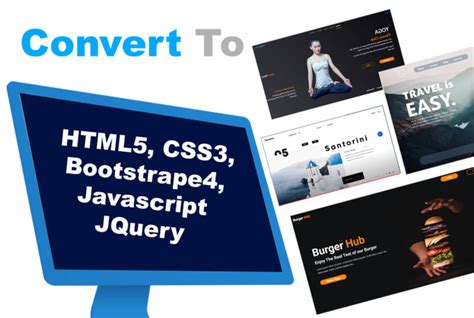 Convert Psd Figma Scratch Xd Or To Responsible Html By Tosarker124 Fiverr
