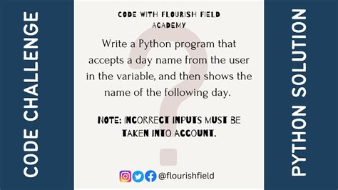 Python Coding Challenge Solution Part 2 Using List Youtube