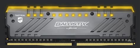 Ballistix Announces Tactical Tracer Ddr4 Rgb Gaming Memory Modules