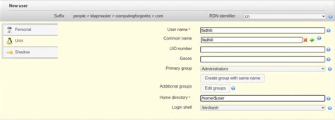 Install Ldap Account Manager On Centos 8 Rhel 8 Computingforgeeks