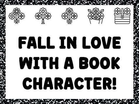Fall In Love With A Book Character Valentines Day Bulletin Board Kit