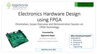 Electronic Hardware Design With FPGA PPTX