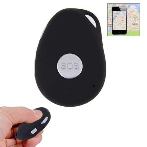 Mini Traceur GPS Android iOS GPS Alarme SOS Alerte Chute Geo Fence Téléphone Tracker GSM Noir YONIS