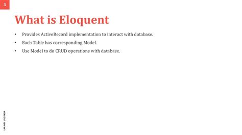 Laravel Eloquent And Its Hidden Power Speaker Deck