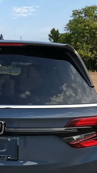 How To Reset The Power Tailgate Height On The 2025 Honda Odyssey Ex L