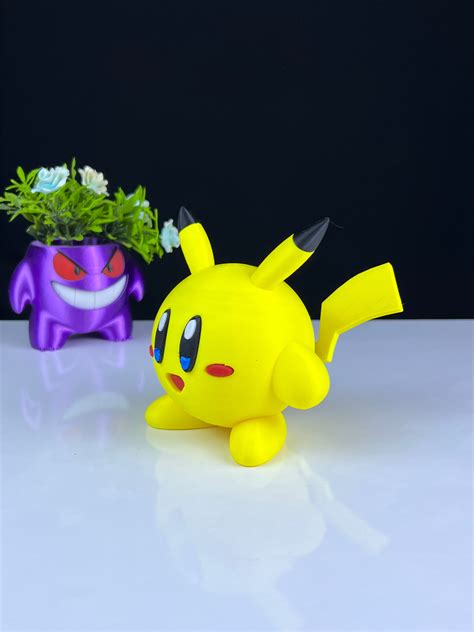 Kirby Pikachu Multipart 3d Model By Pressprint On Thangs