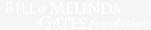 Bill And Melinda Gates Foundation 01 Logo Black And White White Bullet