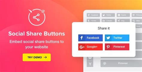 Social Media Share Buttons Wp Plugin