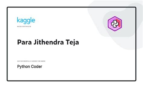 Python Kaggle Machinelearning Datascience Coding Achievement