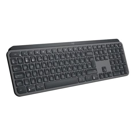Logitech Mx Keys Advanced Illuminated Bluetooth Keyboard Graphite