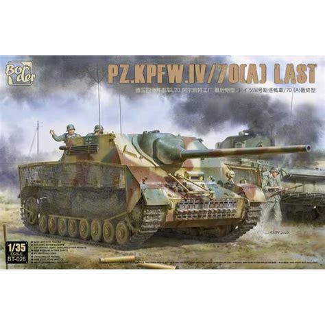 Border Models 135 Ww2 German Jagdpanzer Iv L70 Panzer Iv70a Fina