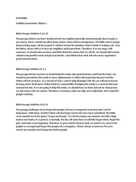 Enabling Assessment 2 Dreed001 Pdf