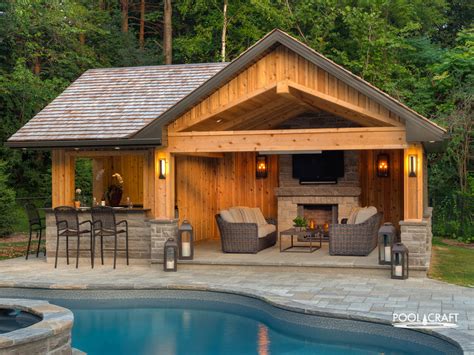 Cabanas And Woodworking Pool Craft