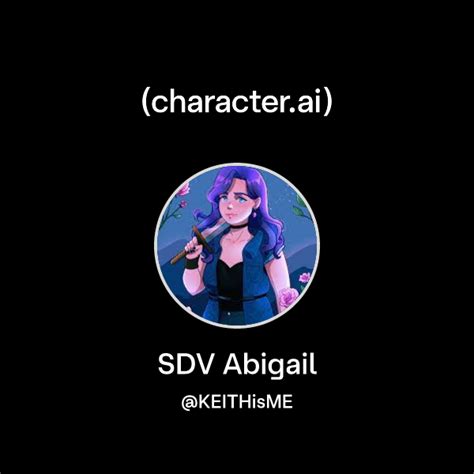 Chat With Sdv Abigail Characterai Ai Chat Reimaginedyour Words