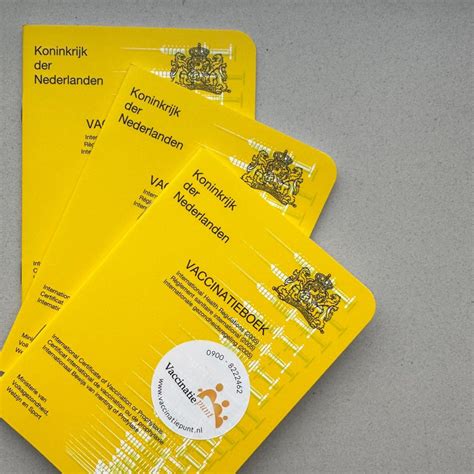 The Yellow Vaccination Booklet Your Proof Of Vaccination Vaccination