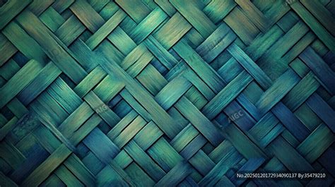 Ai创作图3d编织纹理 竹编背景图 竹编质感肌理 编织肌理交织纹理 数码图案竹席底纹编织 藤编草编编织元素素材 竹编图案编织品纹 柳编篾编竹编背景 拼花竹纹 竹片拼接背景 蓝色编制背景纹理