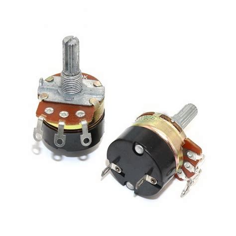 Vr Potentiometer With Dimmer Switch ตัวต้านทานปรับค่าได้แบบมีสวิตช์ Variable Resistor Shopee
