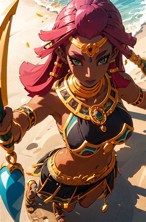 Gerudo Queen Riju 3 By Steppenwolfriju On Deviantart