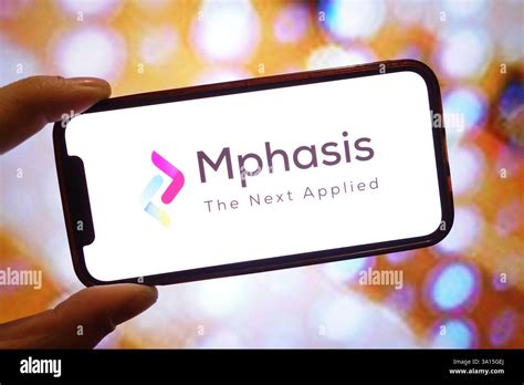 In This Photo Illustration The Mphasis Limited Company Logo Is Seen