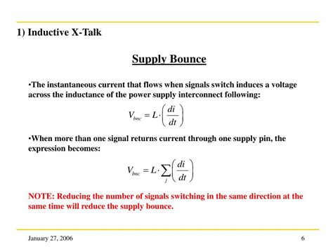 Ppt Controlling Inductive Cross Talk And Power In Off Chip Buses