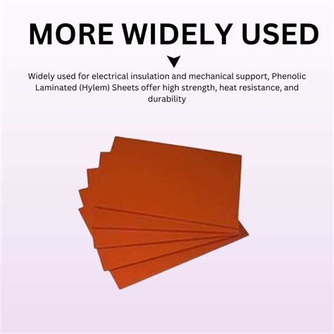 Phenolic Laminated Sheet Hylem Sheet Electrical Grade Insulation