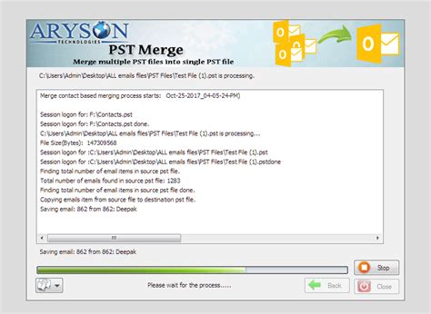 Pst Merger Tool To Combine Multiple Pst Files Into One
