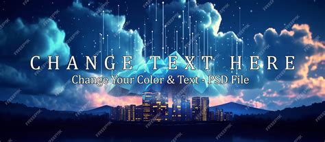 Premium Psd Data Transfer Cloud Computing Technology Concept