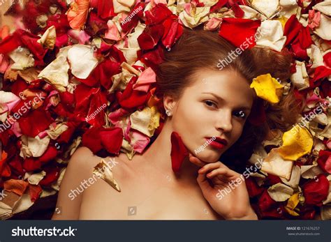 Portrait Fashionable Red Haired Ginger Model Sexy Stock Photo Shutterstock