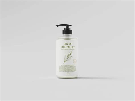 워터웰 샴푸 3d 제품모델링·렌더링 포트폴리오 크몽