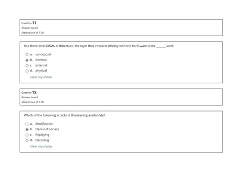 Quiz Spring Page Of Answer Saved Marked Out Of Question Answer Saved Marked