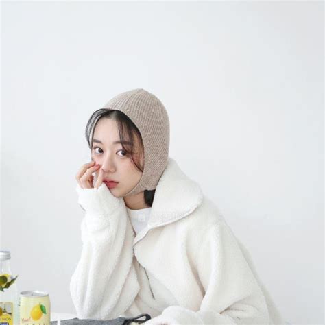 여자 바라클라바 스트랩 니트 귀여운 귀마개 모자c1859