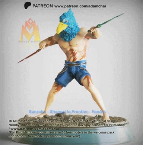 Sunraku Shangri La Frontier Anime Series Stl 3d Print Others Dfg