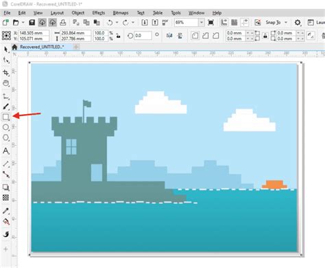 How To Create A Vector Illustration Using Only The Rectangle Tool In