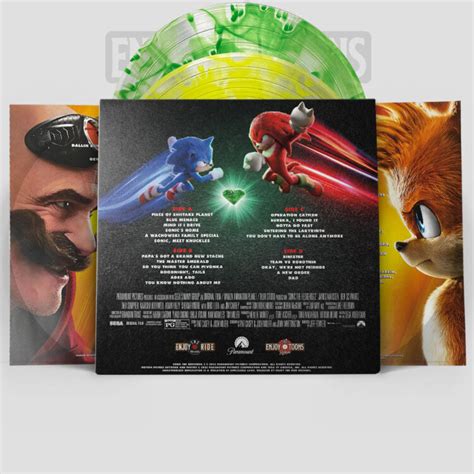 Enjoy The Ride Records Reveals Sonic The Hedgehog 2 Music From The